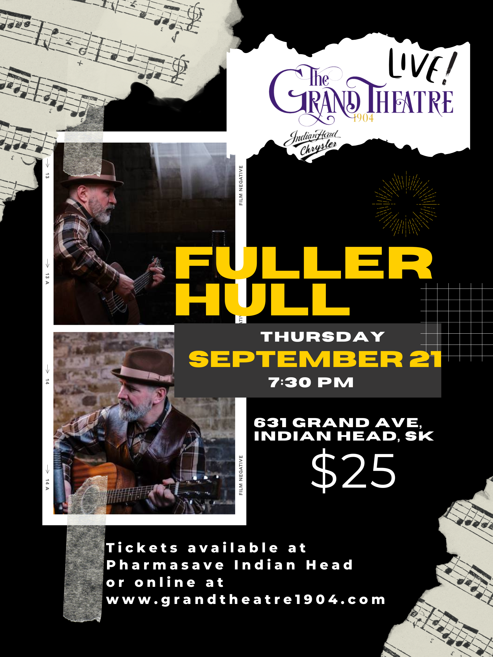 Fuller Hull - September 21 | Grand Theatre 1904